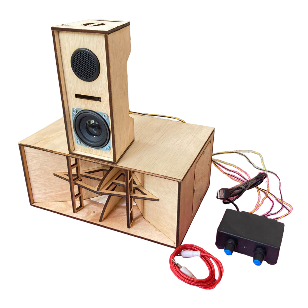 Jual Paket Miniatur Sound Box CLA 3 inch Double dan Line Array 2 Inch ...