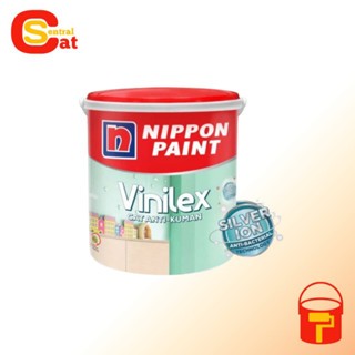 Jual CAT TEMBOK INTERIOR NIPPON PAINT VINILEX ANTI KUMAN SILVER ION ...