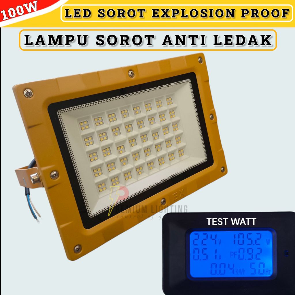 Jual Lampu Sorot Anti Ledak 50W 100 Watt LED Explosion proof Flame ...