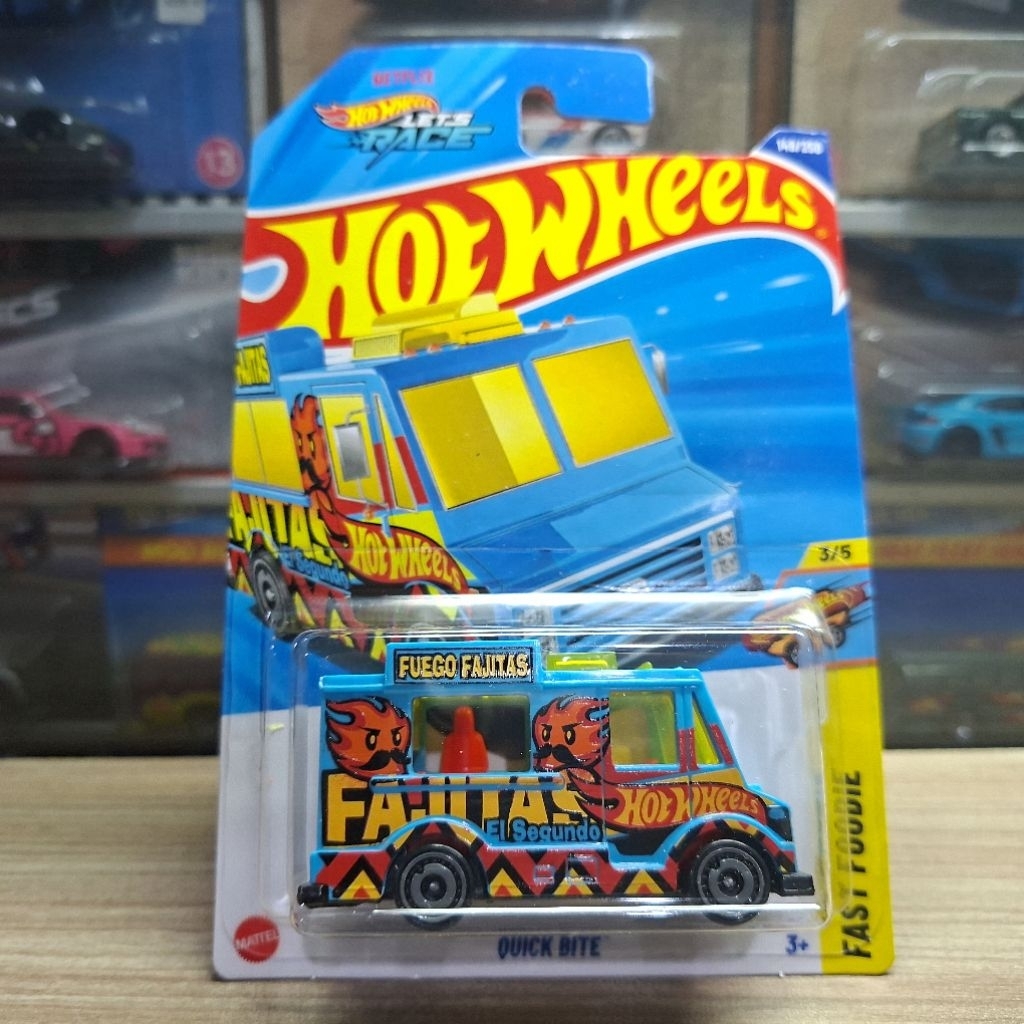 Jual Hot Wheels Quick Bite Blue G 2025 - Hotwheels Original | Shopee Indonesia