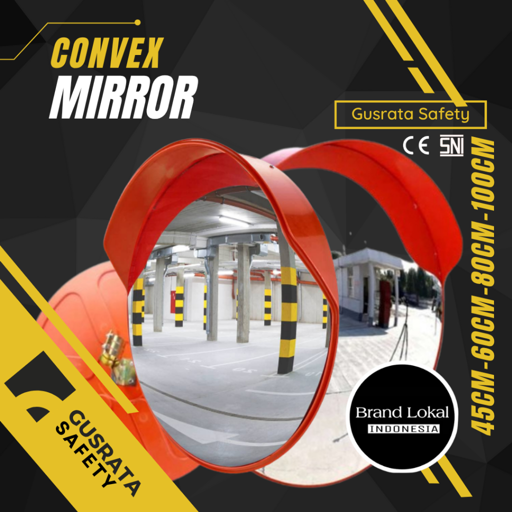 Jual Kaca Cembung Jalan Convex Mirror Cermin Cembung Safety Tikungan ...