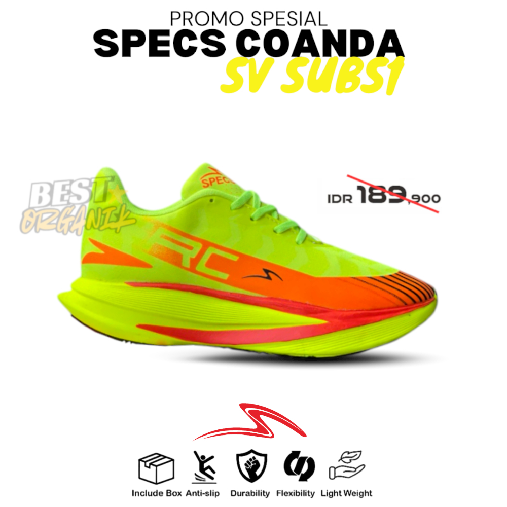 Jual Sepatu Running Specs pria wanita Breathable Stabilo Anti Selip Sol ...