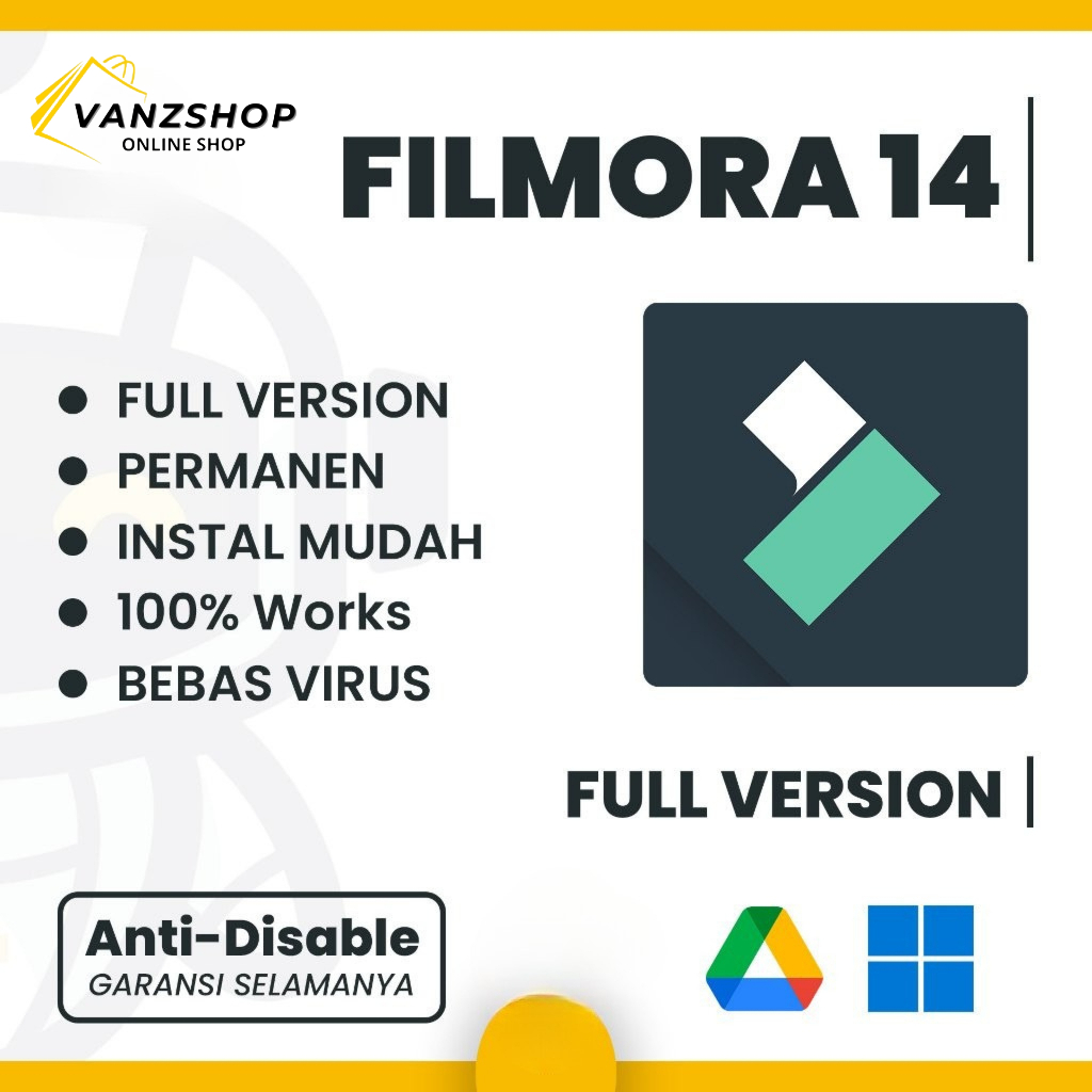 Jual Wondershare Filmora 14 Full Version – Software Editing Video Ringan – Langsung Pakai ...