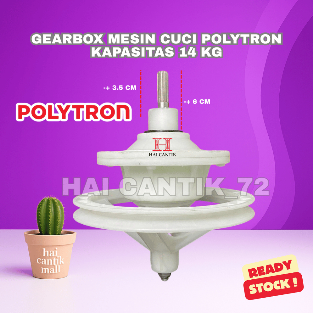 Jual GEARBOX MESIN CUCI POLYTRON / POLITRON AS GERIGI / GEAR BOX WASH ...