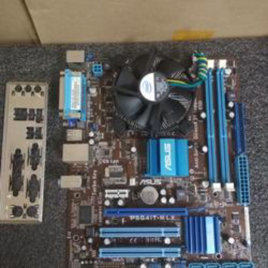 Jual Mainboard Asus G41 (bonus processor+fan processor) | Shopee Indonesia