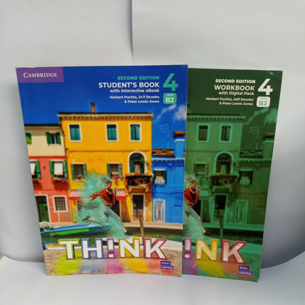 Jual ORIGINAL BEKAS BUKU THINK SECOND EDITION STUDENTS BOOK DAN ...