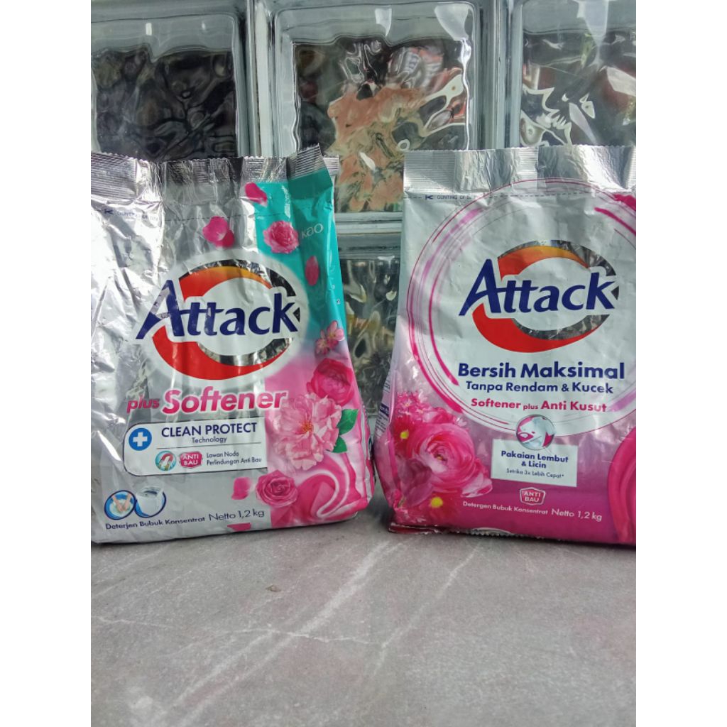 Jual Attack plus softener detergent bubuk 1.2kg | Shopee Indonesia