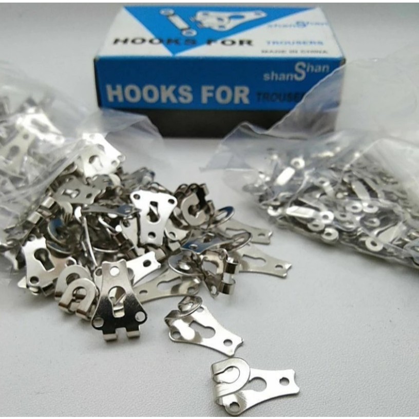 Jual Kancing Kait Celana dan Rok Murah / Hak Massag Stainless Anti ...