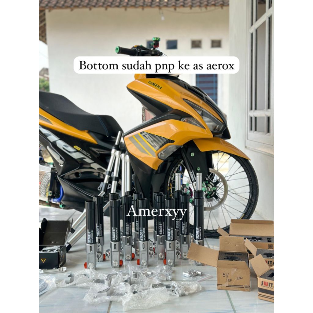 Jual shock rt stage pnp aerox | Shopee Indonesia