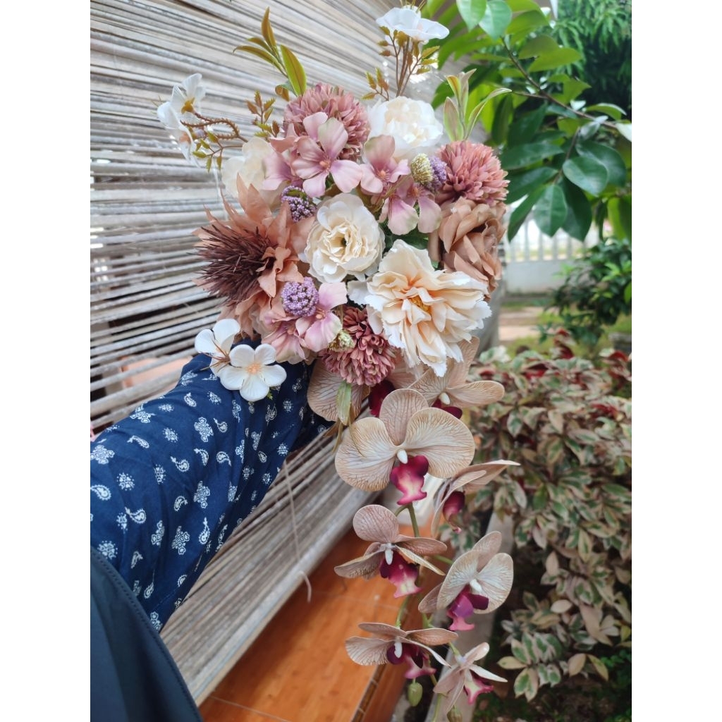 Jual (READY STOCK) Wedding Bouquet Buket Bunga Tangan Pernikahan ...