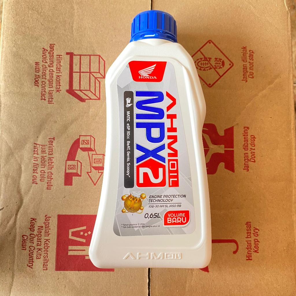 Jual OLI HONDA MPX2 0.65 LITER ( Idemitsu Barcode ) | Shopee Indonesia