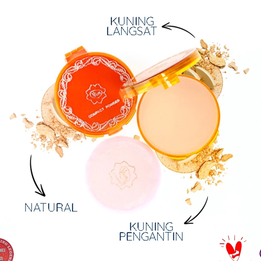 Jual VIVA Compact Powder | Shopee Indonesia