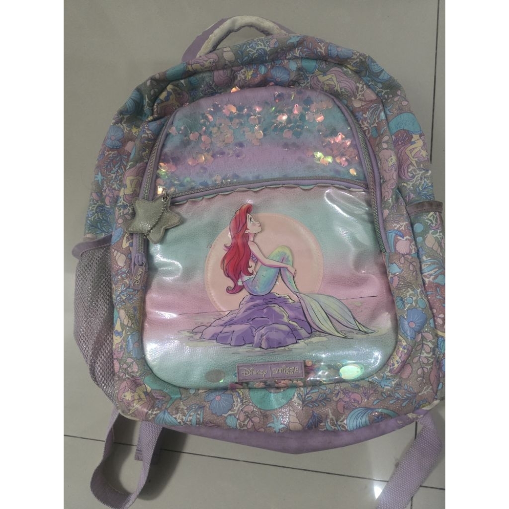 Jual Tas Smiggle Disney Mermaid Ariel | Shopee Indonesia