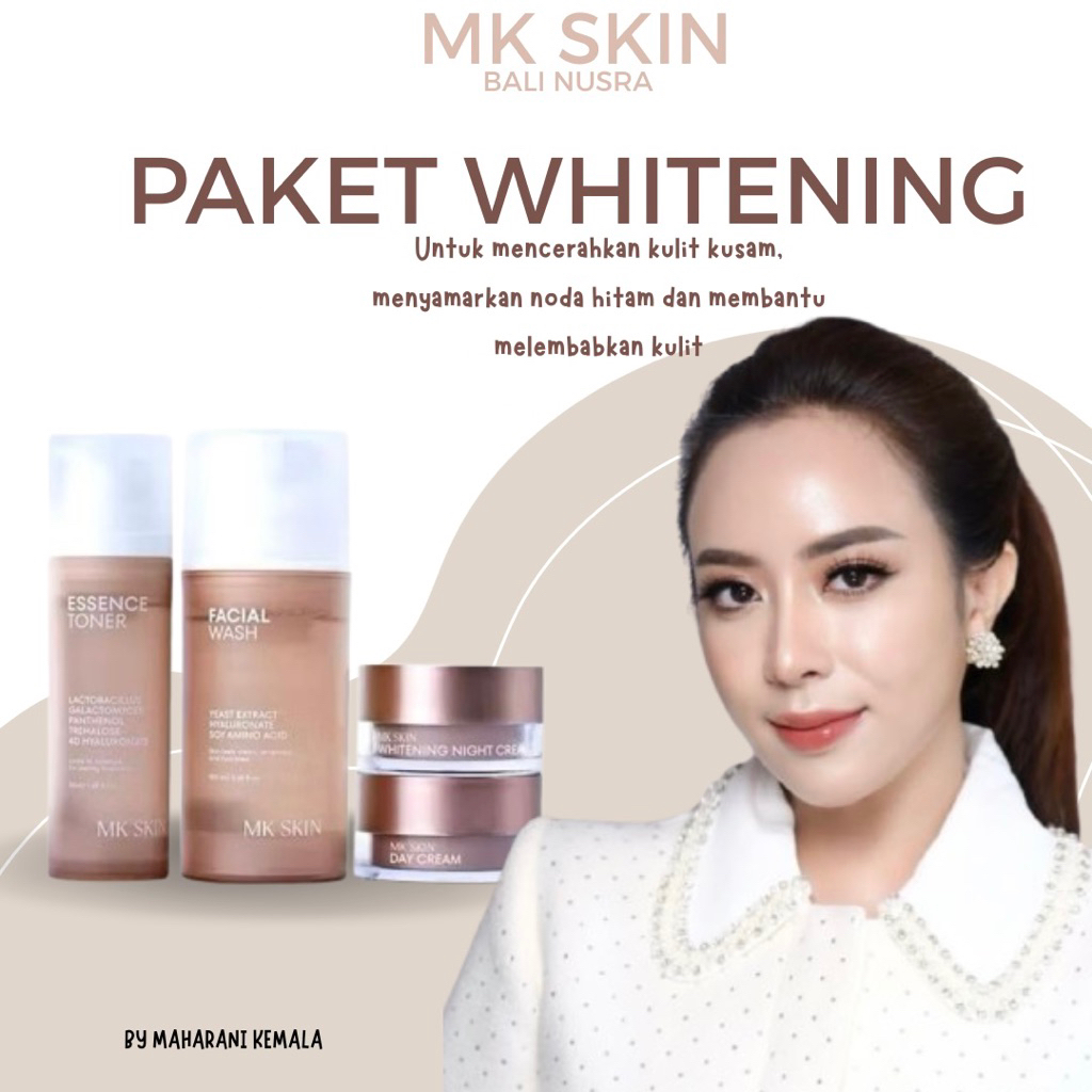 Jual MK SKIN - Paket Wajah Whitening | Shopee Indonesia