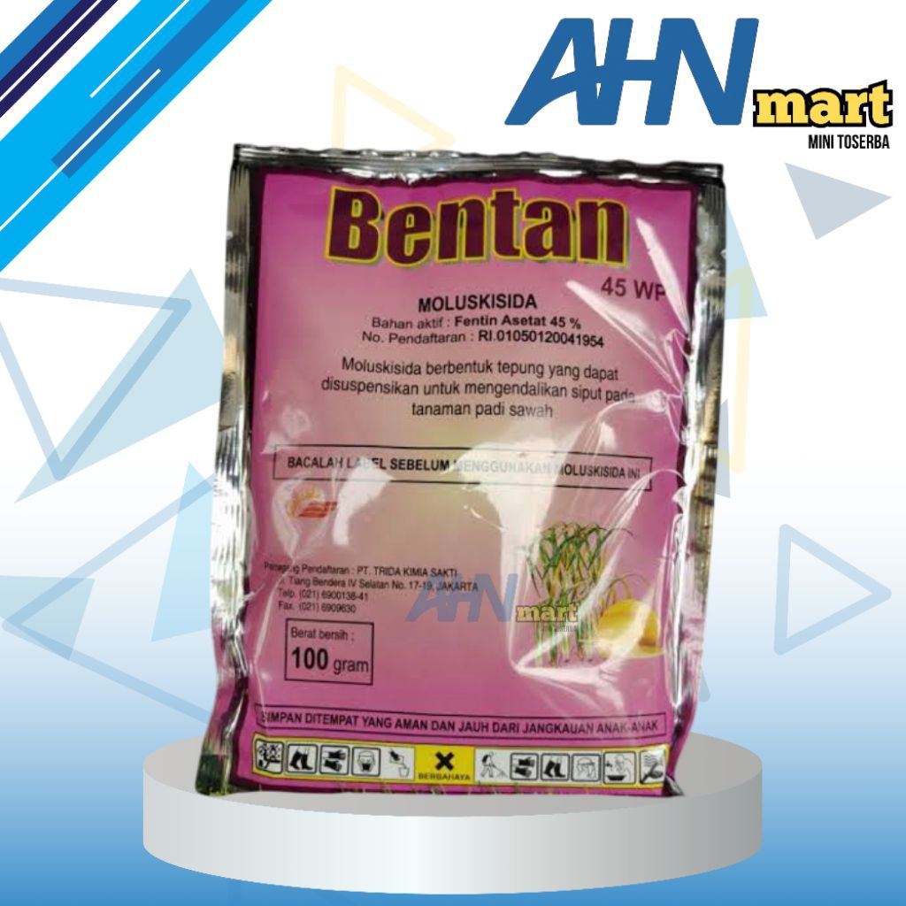 Jual Bentan 45 WP 100gr obat keong sawah | Shopee Indonesia