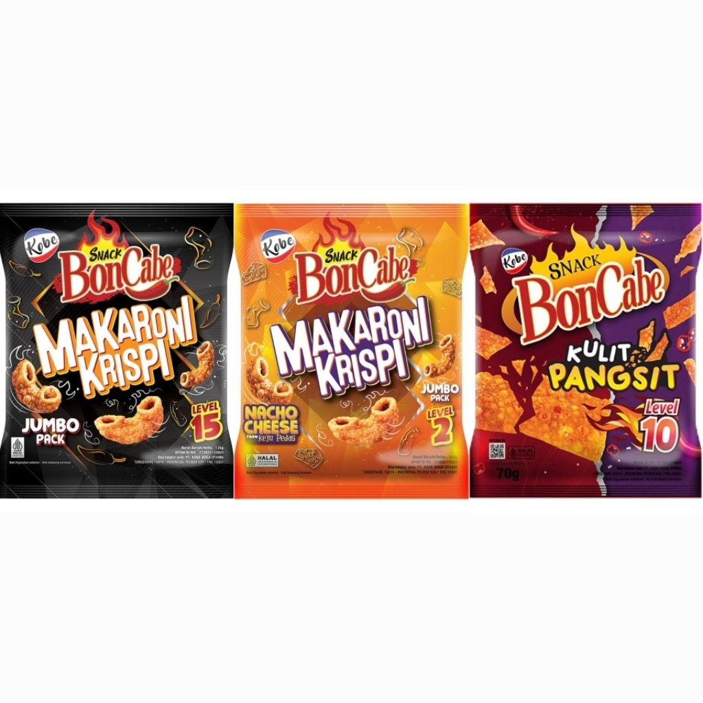 Jual Kobe BonCabe Snack Makanan Ringan 135 g | Shopee Indonesia