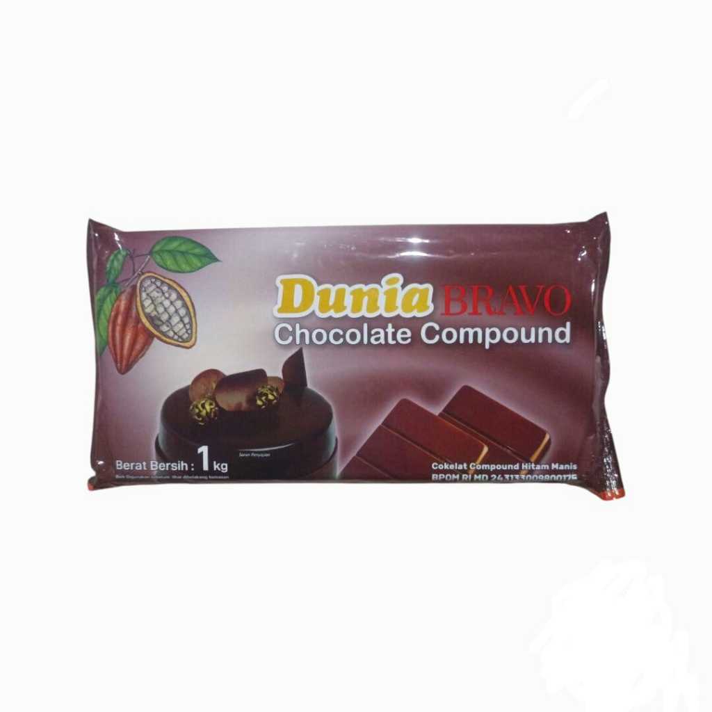 Jual Dunia Bravo Chocolate Compound 1Kg / Coklat Batang 1Kg | Shopee ...