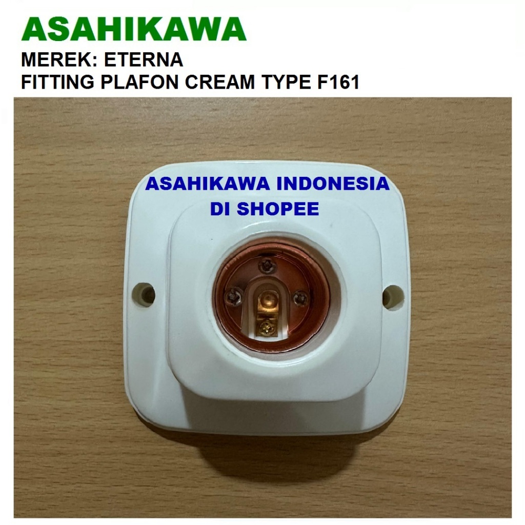 Jual Eterna Fitting Lampu Plafon Segi New F161 | Shopee Indonesia