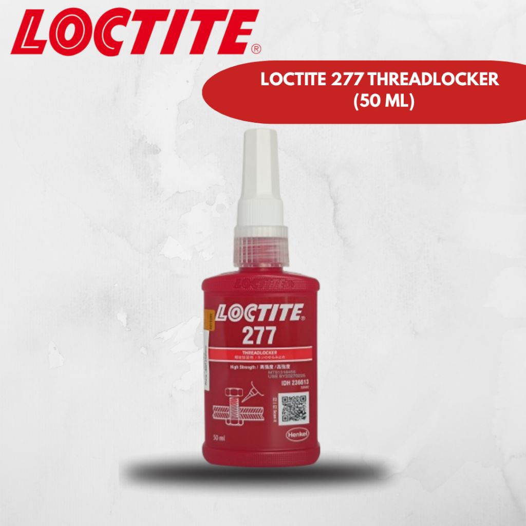 Jual LOCTITE 277 - 50ML Threadlocker HIGH STRENGTH / Lem Baut ...