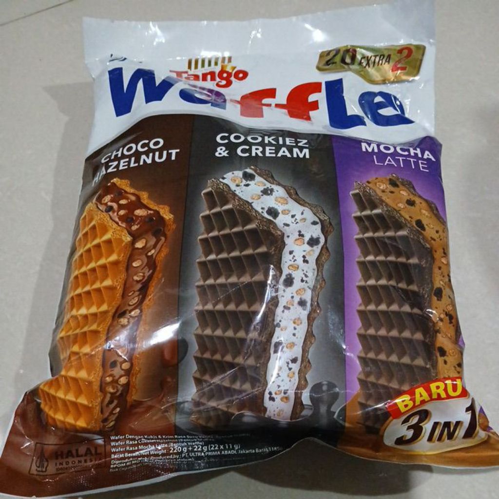 Jual Tango Waffle 3 Rasa (75 gram - 242 Gram) | Shopee Indonesia
