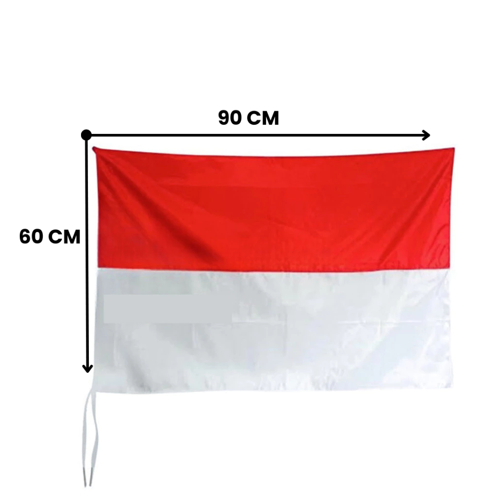 Jual BENDERA MERAH PUTIH BENDERA INDONESIA BENDERA RUMAH UKURAN 60X90 | Shopee Indonesia
