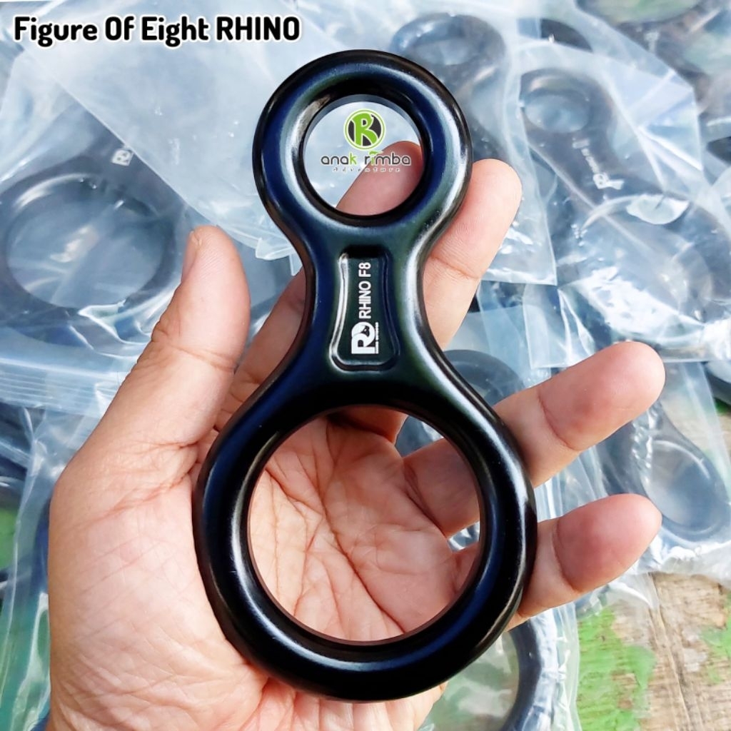 Jual FIGURE OF EIGHT RHINO DESCENDER 8 35 KN ALAT BELLAY DAN RAPLING ...