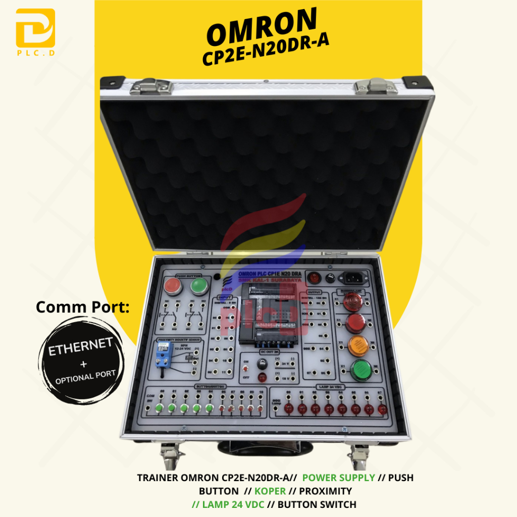 Jual PLC Omron CP2E-N20DR-A Training Kit | Shopee Indonesia