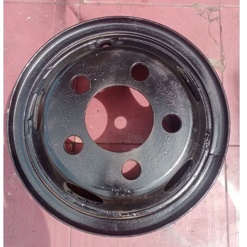 Jual velg pelak truk roda 6 lobang 5 tebal 10mm Isuzu nkr 66 Dyna Rino ...
