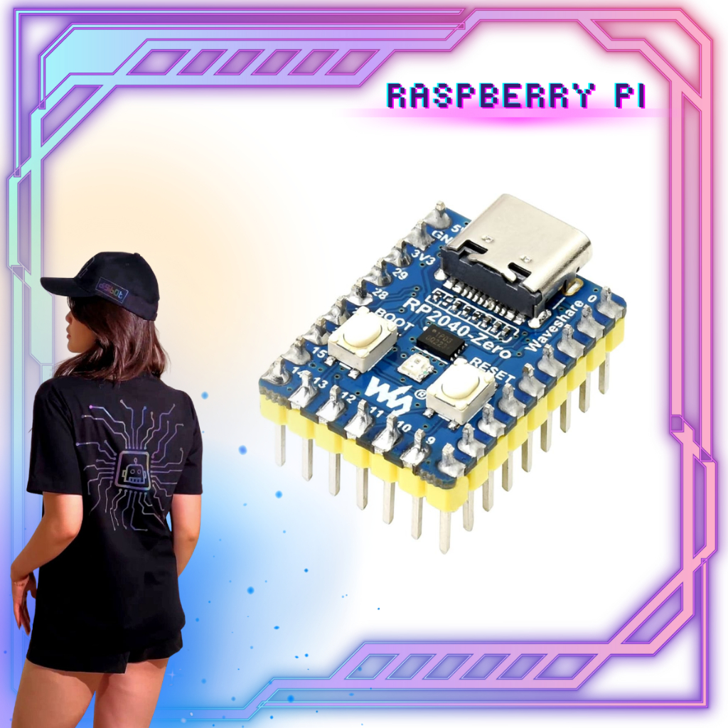 Jual Raspberry Pi PICO RP2040 Zero – Microcontroller 32-bit Dual Core - Digibot Official ...