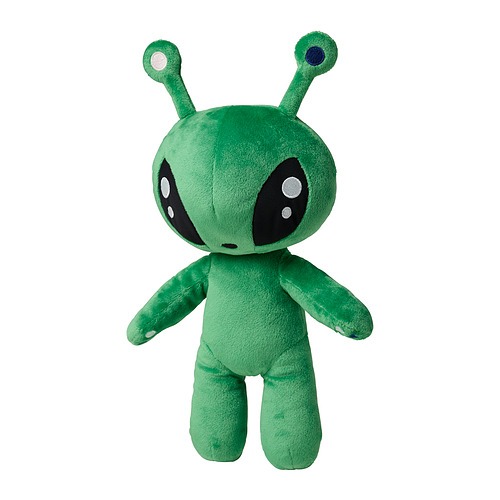 Jual IKE4 AFTONSPARVV Boneka Alien Warna Hijau Uk 34cm | Shopee Indonesia