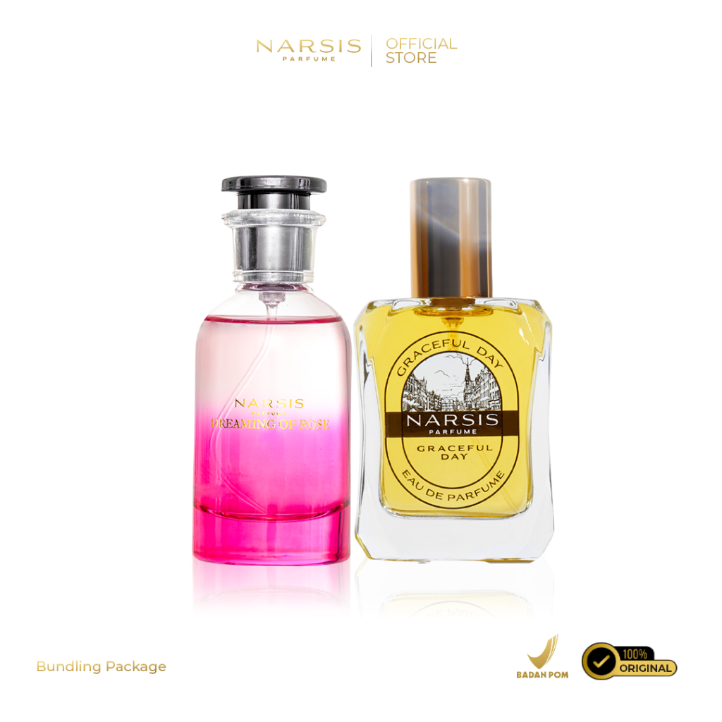 Jual [BUNDLING PAKAGE] Narsis Dreaming of Rose Eau de Parfume + Narsis ...