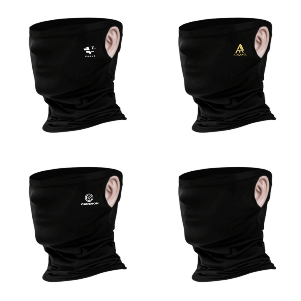Jual Masker Buff Pria Hitam Polos Masker Buff Motor Pelindung Muka ...