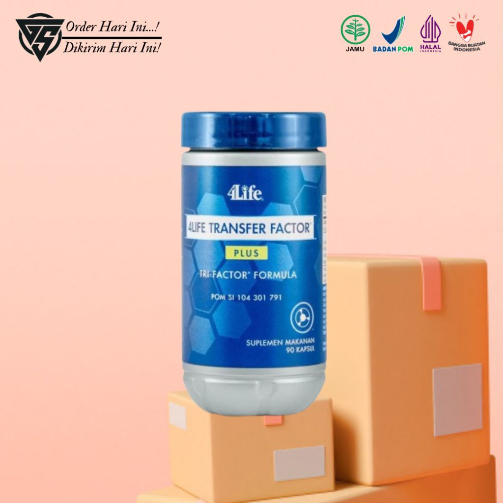 Jual 4life Transfer Factor Plus - Original isi 90 Kapsul Vitamin Dan ...