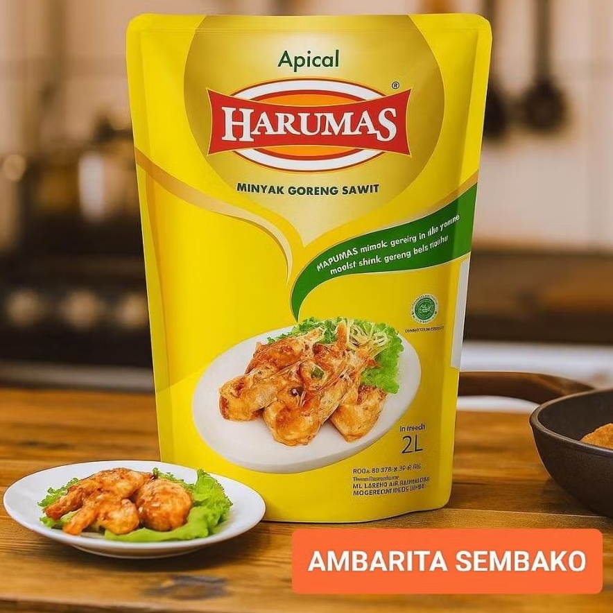 Jual APICAL HARUMAS MINYAK KUNCI MAS MINYAK GORENG SAWIT BERKUALITAS 2L ...