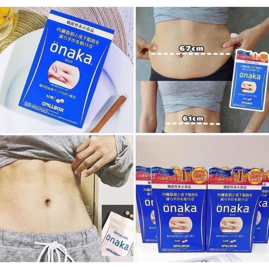 Jual ONAKA PILLBOX 60 Tablet (PO JEPANG) | Shopee Indonesia