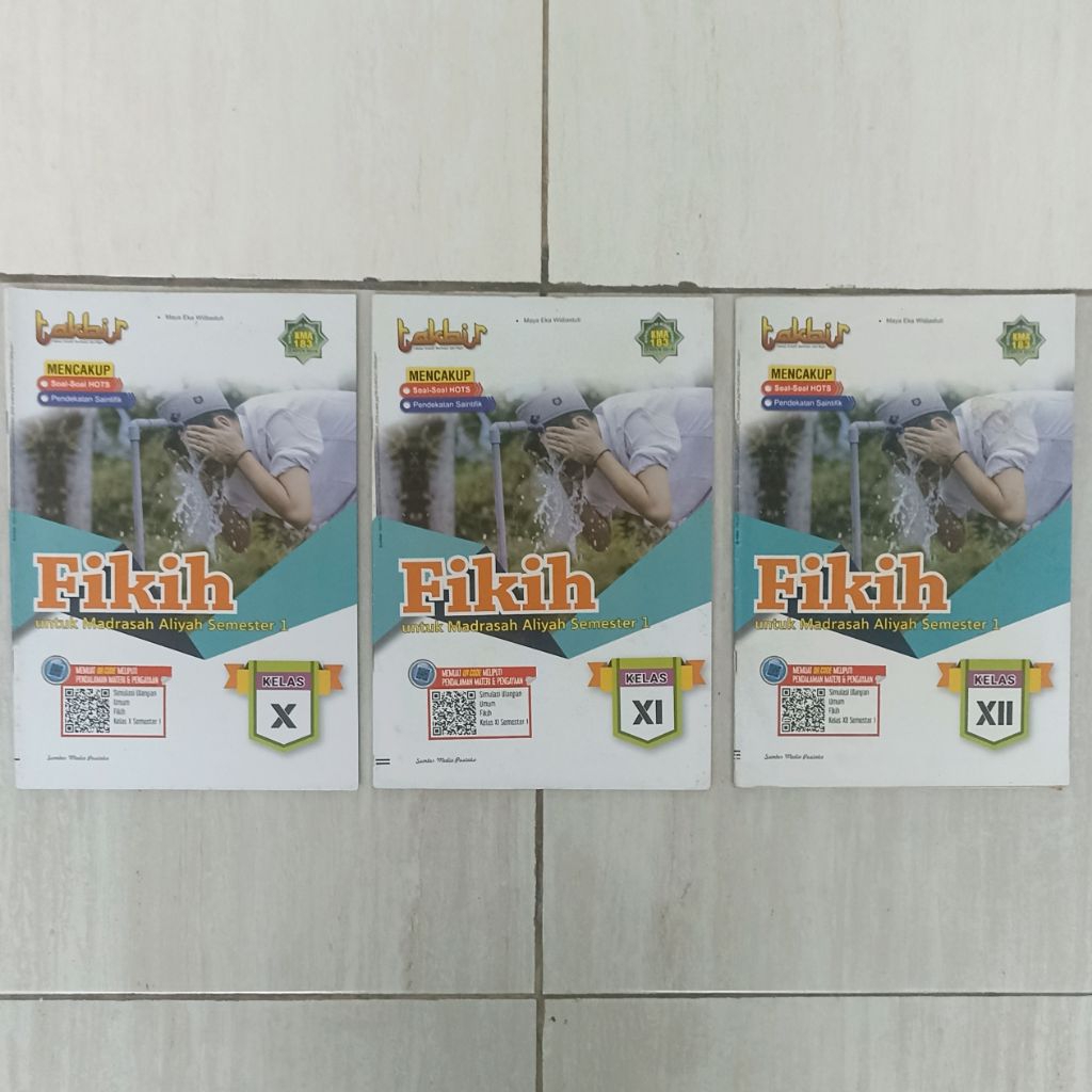 Jual LKS / LKPD modul Fikih / Fiqih SMA / MA kelas 10 11 12 Kurikulum 2013 K-13 Semester 1 dan ...