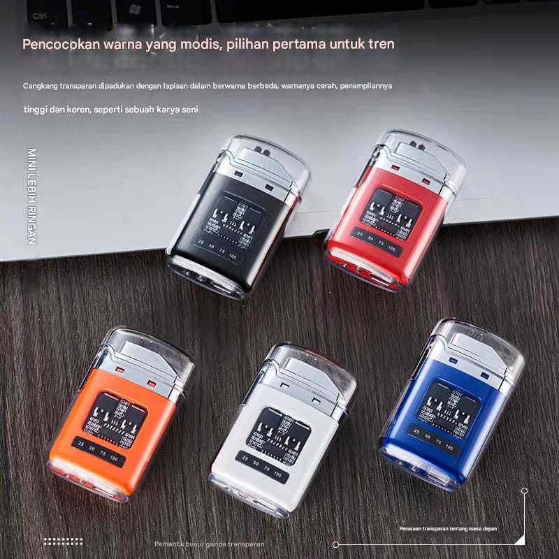 Jual Korek Api Elektrik USB TYPE C Dengan Senter LED Tahan Air Desain ...
