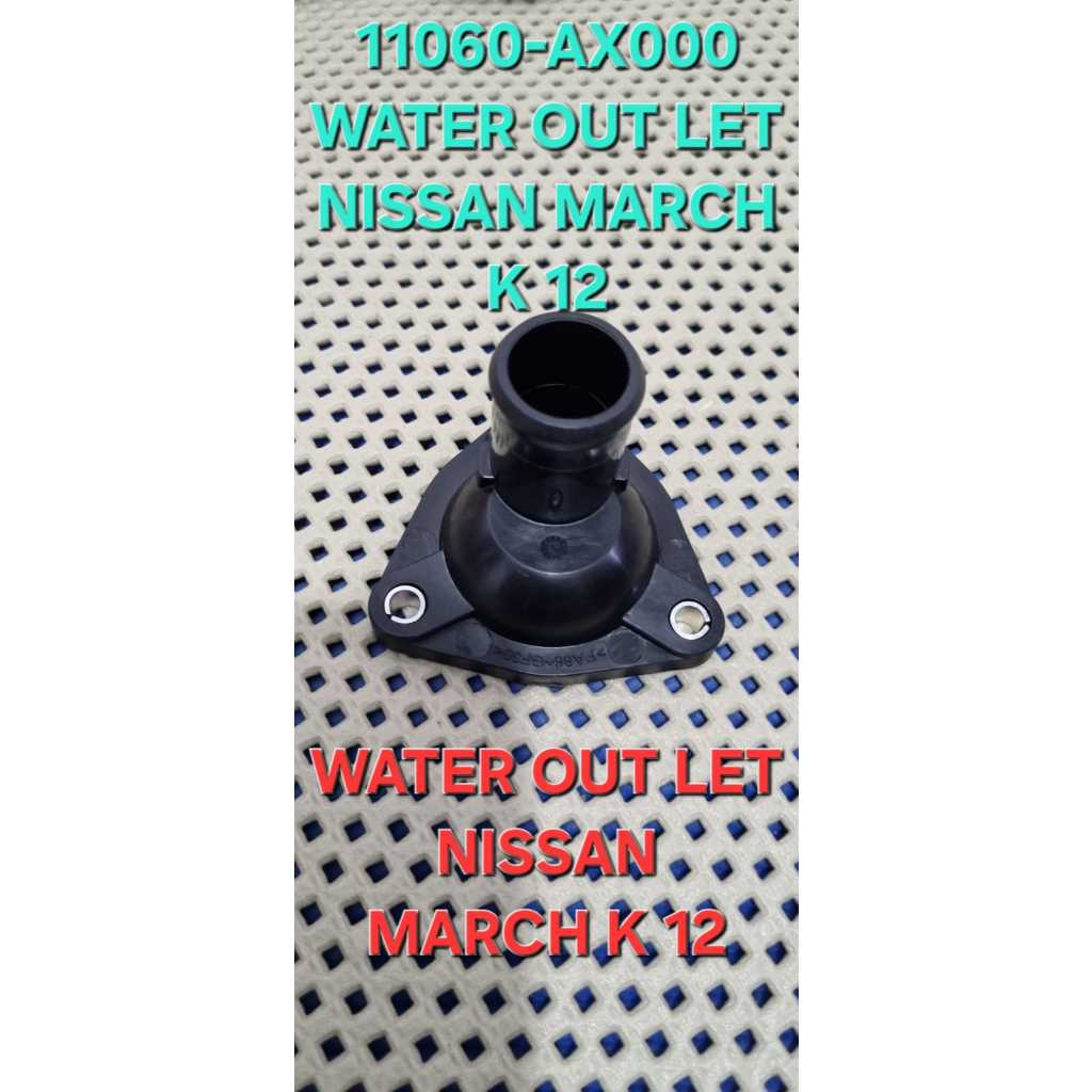 Jual WATER OUTLET NISSAN MARCH K12 (2002-2009) 11060-AX000 | Shopee ...