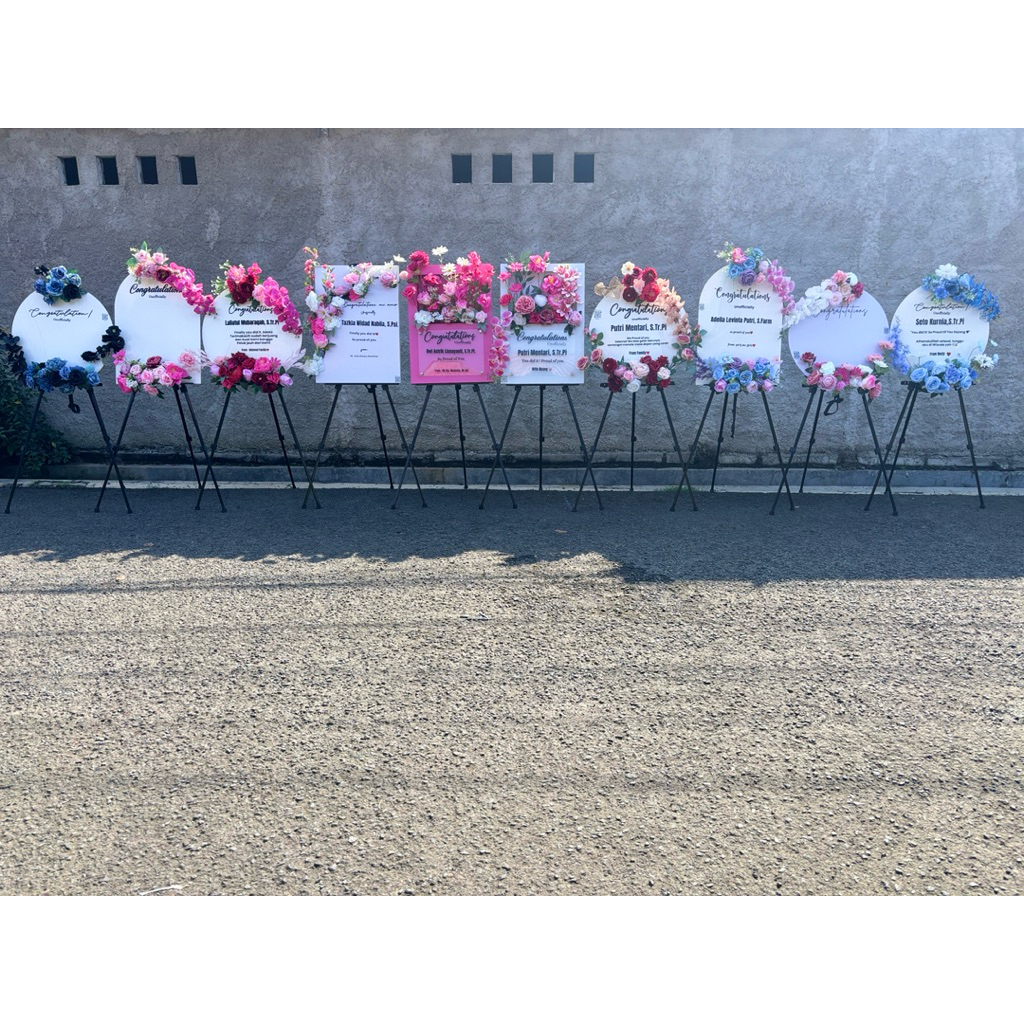 Jual SEWAflowersignbox welcomesign / flowerboxsign / bungapapan ...