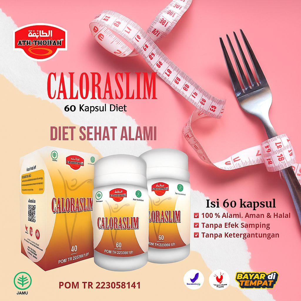 Jual (PELANGSING) Caloraslim Original BPOM & HALAL | Pelangsing Badan ...