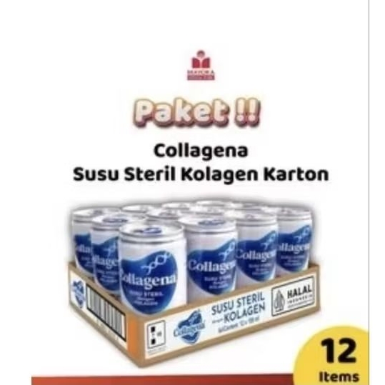 Jual COLLAGENA SUSU STERIL KOLAGEN 1 DUS ISI 12 | Shopee Indonesia