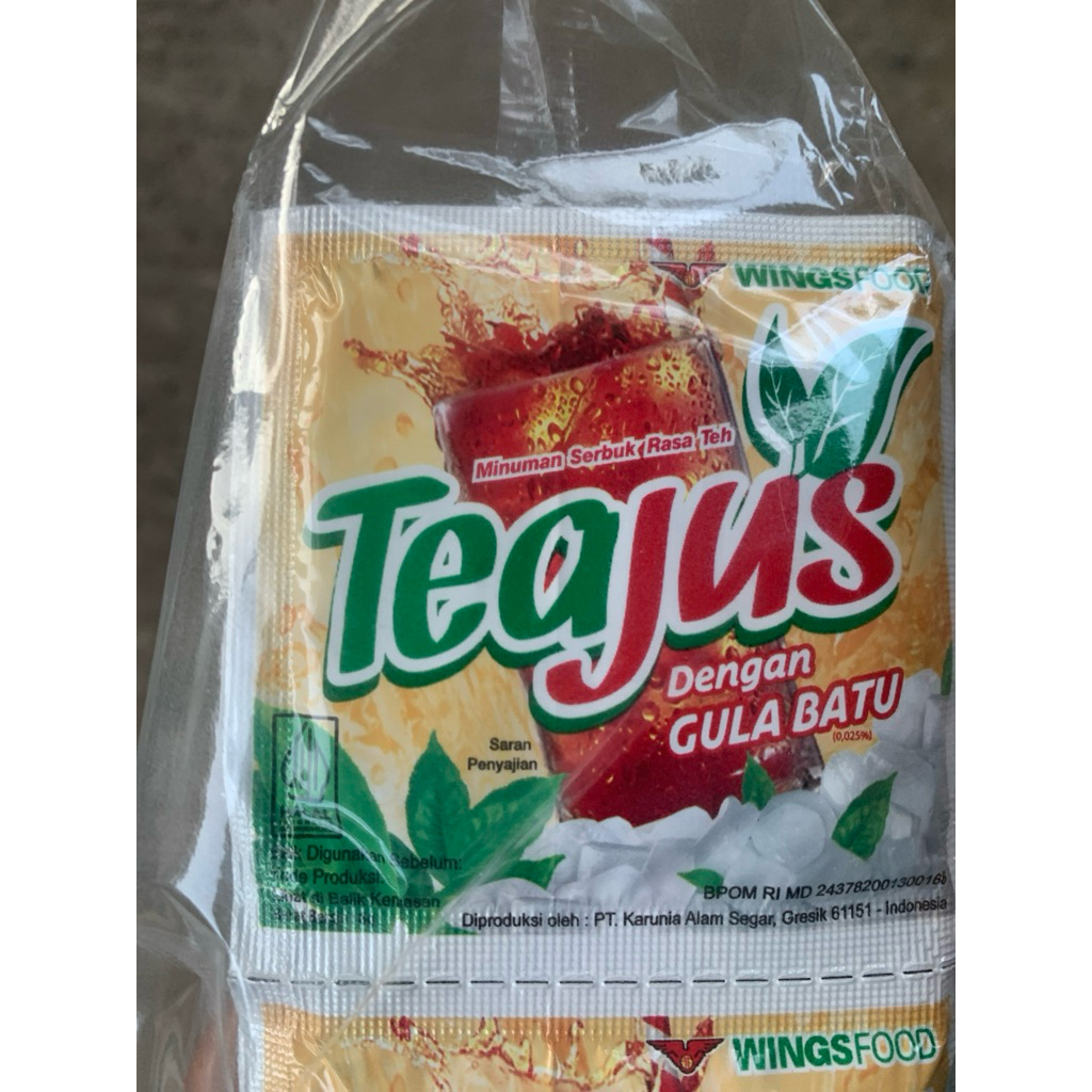 Jual teajus 10 sachet x 6 gram | Shopee Indonesia