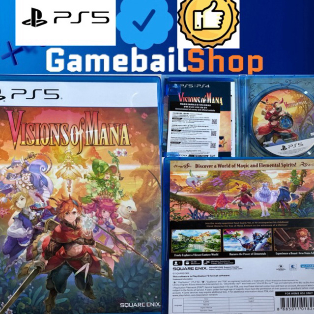 Jual Visions of Mana PS5 Game Vision ( Reg 3 Asia / English ) | Shopee ...