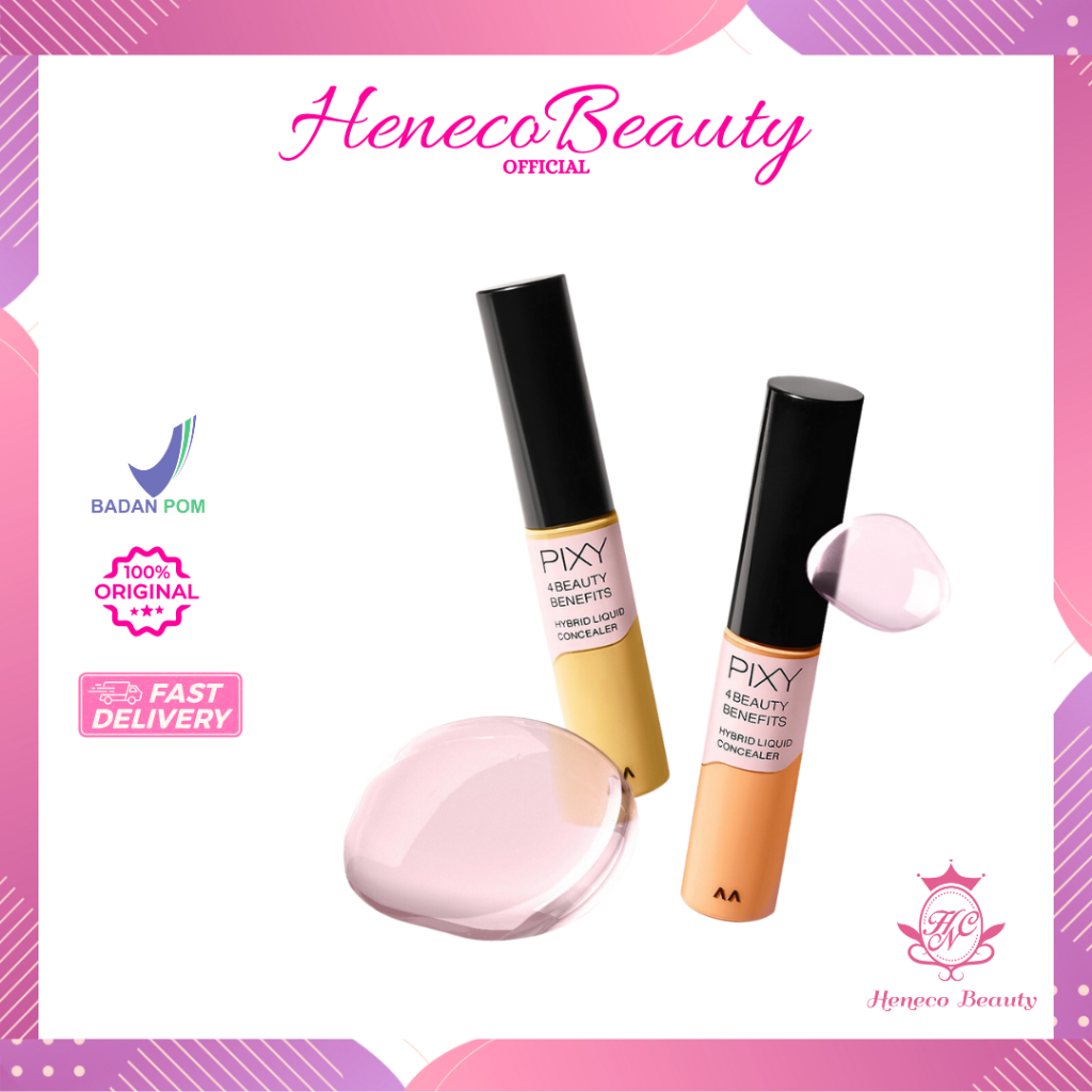 Jual PIXY Hybrid Liquid Concealer 4 Beauty Benefits / Skin Hybrid ...
