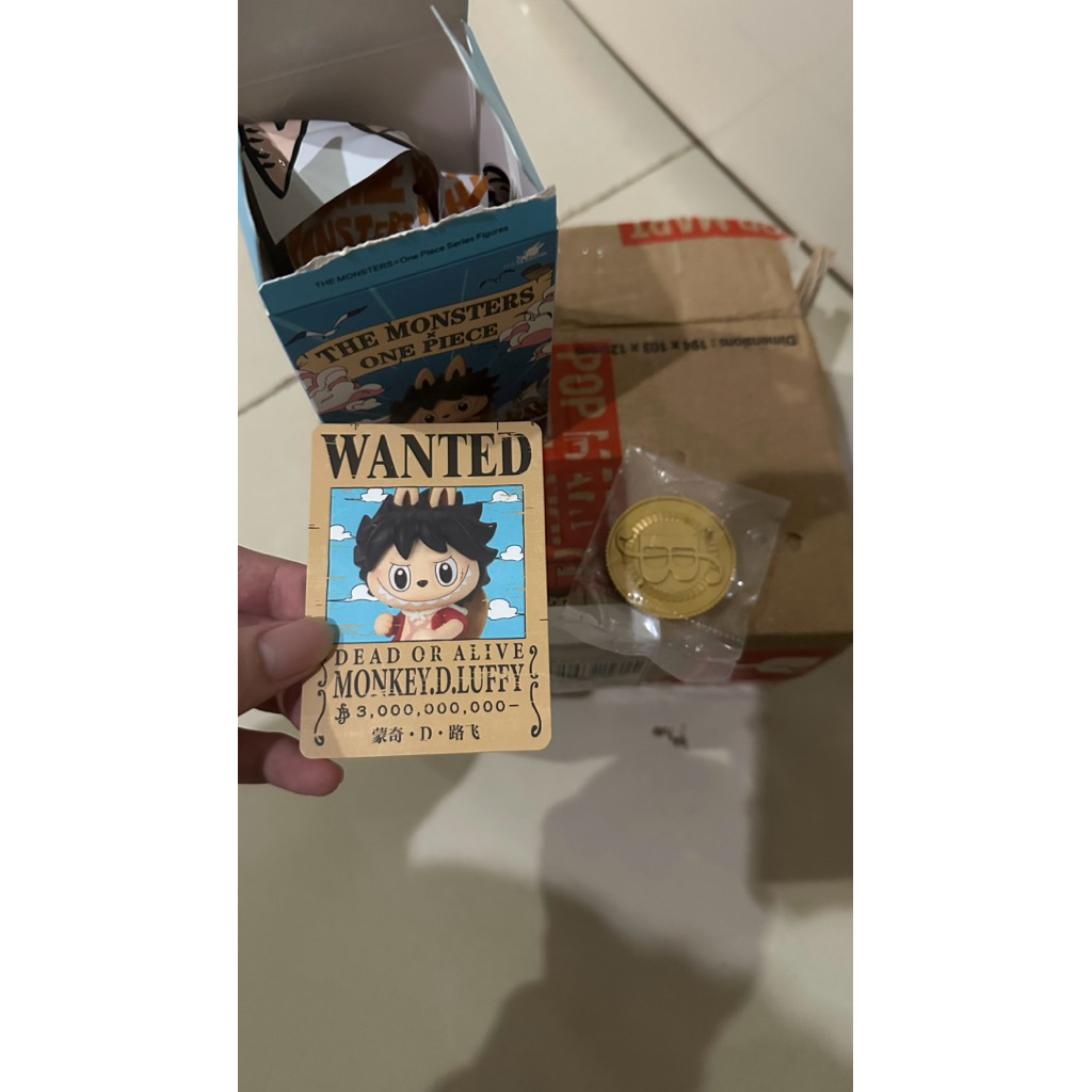Jual Monkey D Luffy / Labubu x OnePiece Selected Luffy Sealed | Shopee ...