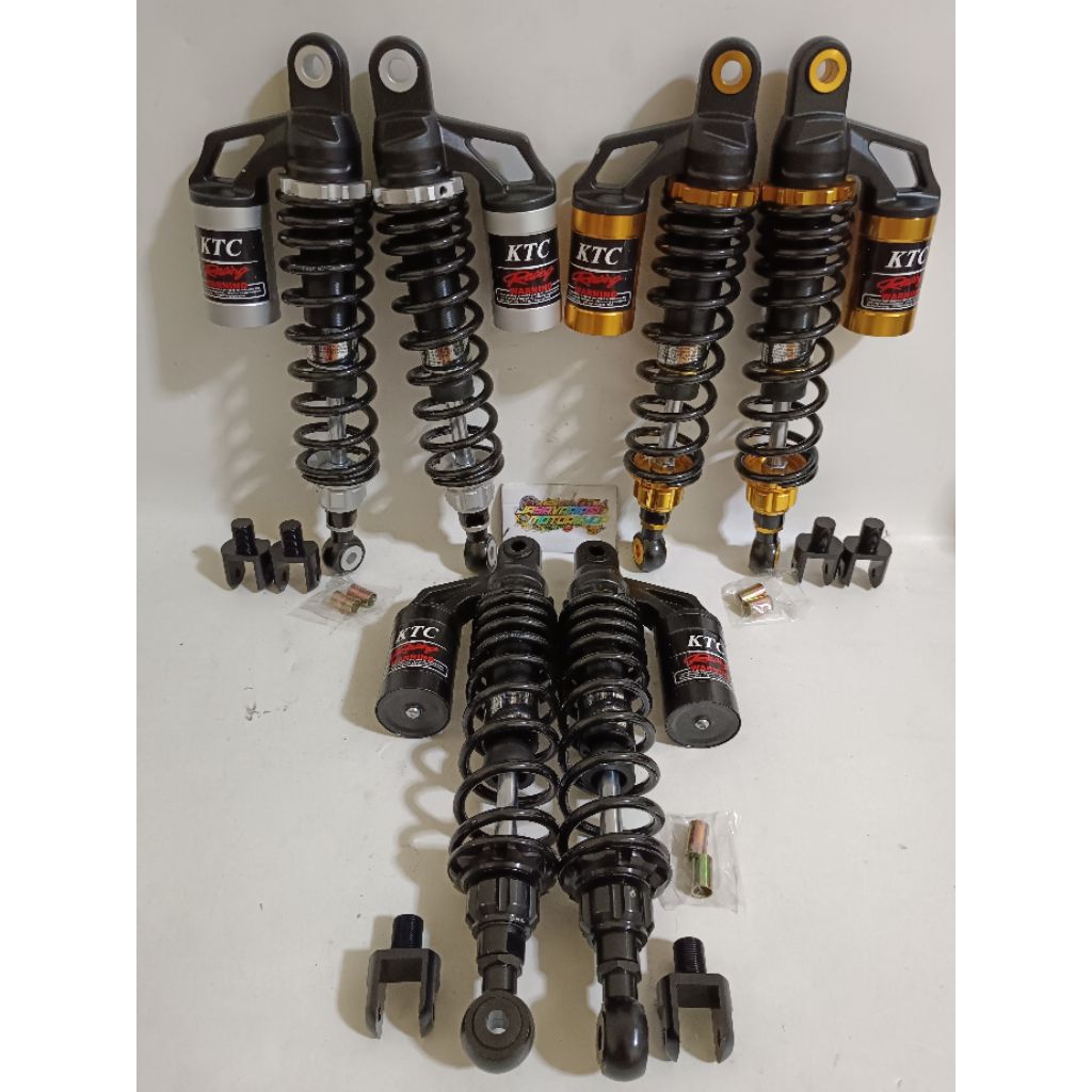 Jual NEW~ SHOCKBREAKER SHOCK COPY KTC EXTREM DOUBLE TABUNG ATAS 280MM 320MM 340MM PNP MATIK ...