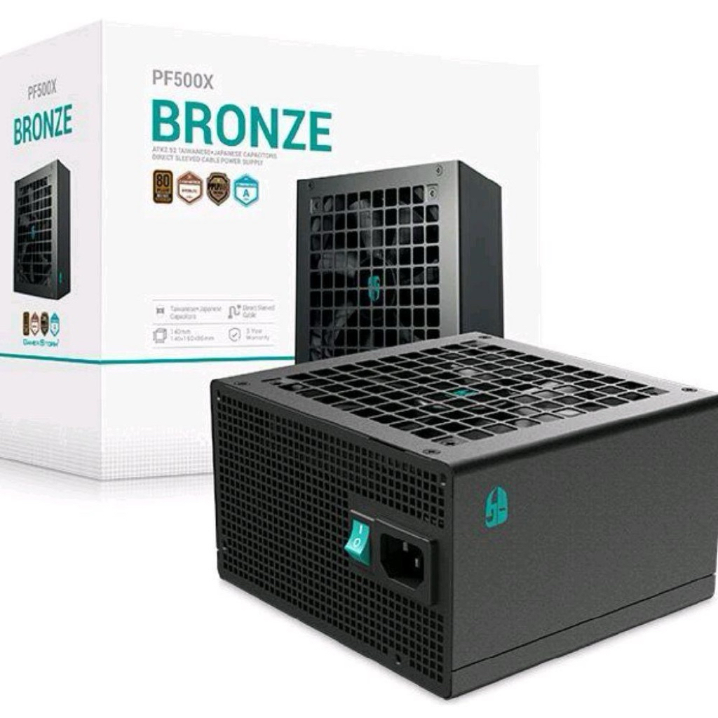 Jual PSU GAMING DEEPCOOL PF500X 500W 80+ BRONZE | Shopee Indonesia