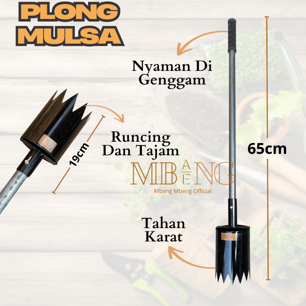 Jual Mbang-Mbeng Plong Mulsa diameter 11cm / Alat Pelubang Plastik ...