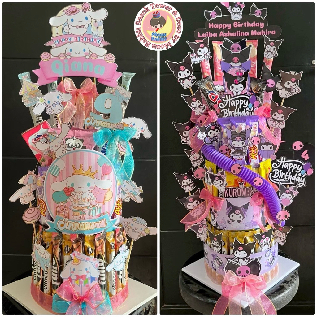 Jual Snack Tower • UlangTahun Bday Birthday Cake Graduation | Shopee ...