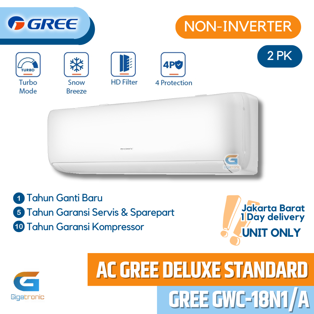 Jual AC Gree 2 PK GWC-18N1A R32 | Air Conditioner | Pendingin Ruangan ...